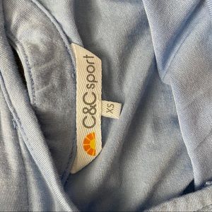 C&C California | Tops | Cc Baby Blue Tank Top Xs | Poshmark